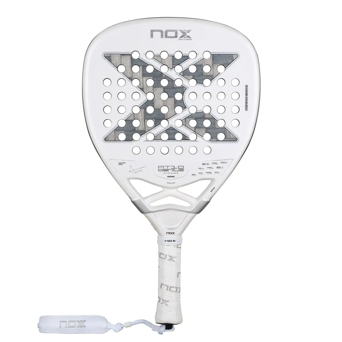 NOX AT10 Genius Attack 12K Alum Xtrem 2026 review | PadelRacketReviews ...